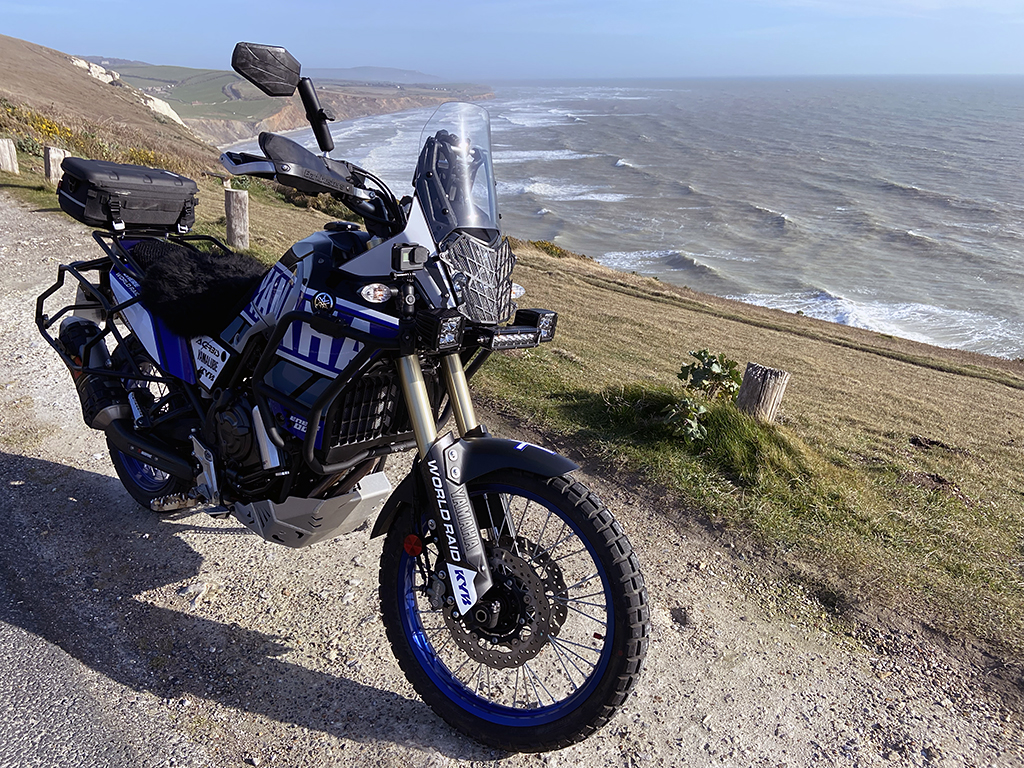 NEWLY STICKERED OVERLAND RIDER T700 HITS THE STUNNING MILITARY ROAD ...
