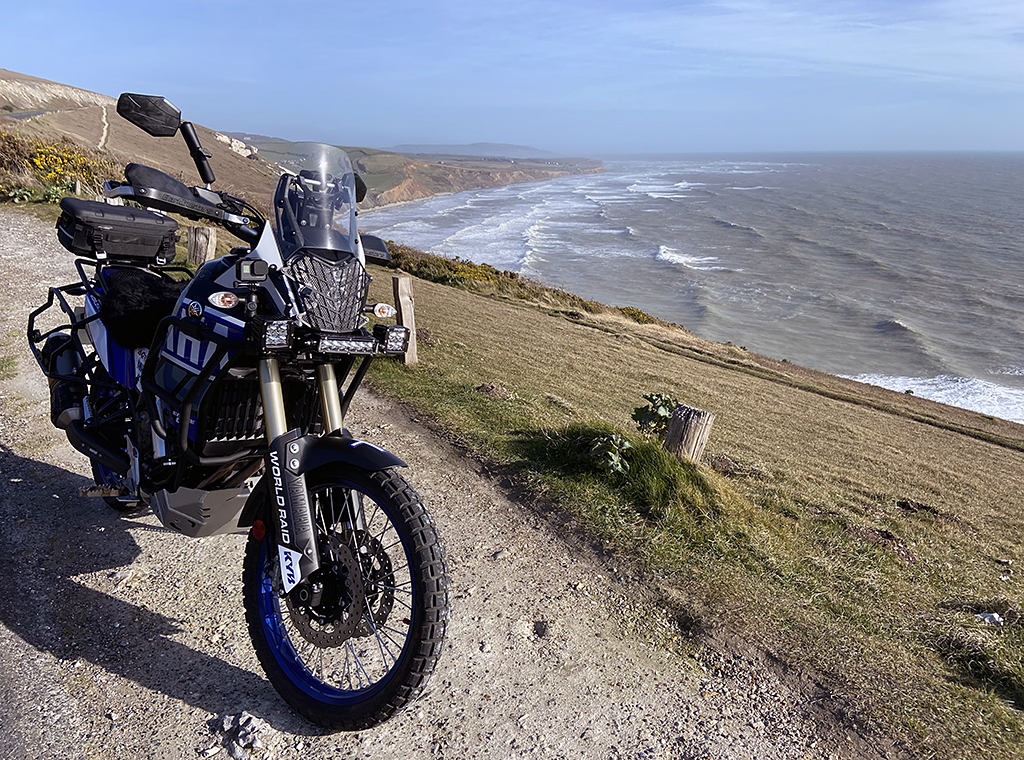 NEWLY STICKERED OVERLAND RIDER T700 HITS THE STUNNING MILITARY ROAD ...