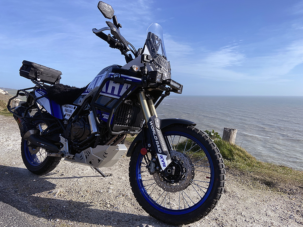 NEWLY STICKERED OVERLAND RIDER T700 HITS THE STUNNING MILITARY ROAD ...