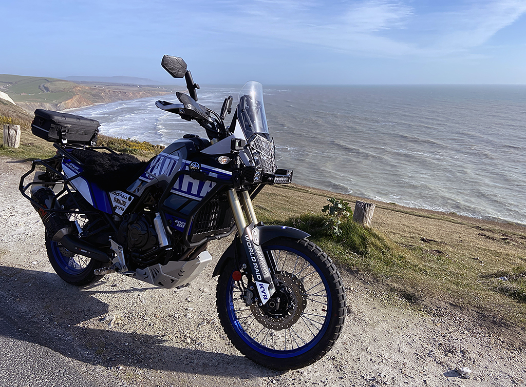 NEWLY STICKERED OVERLAND RIDER T700 HITS THE STUNNING MILITARY ROAD ...
